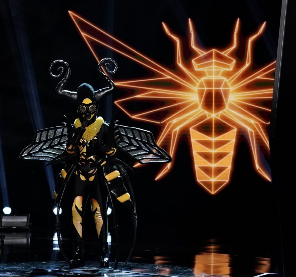 The Masked Singer Bee Costume on Episode 2 | Feeling the Vibe Magazine