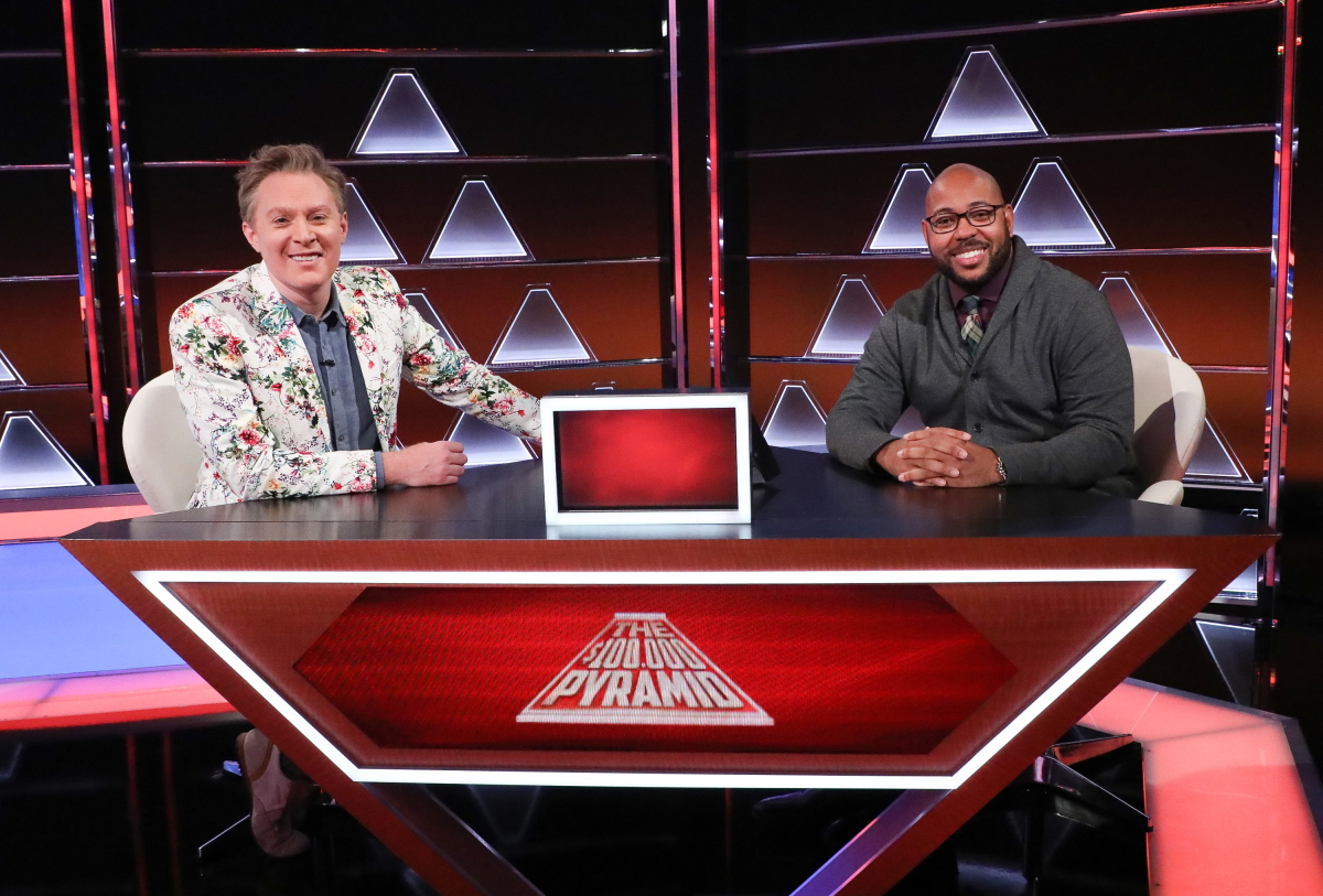 $100,000 Pyramid: Ana Gasteyer vs Luke Kirby & Ashanti vs Clay Aiken ...